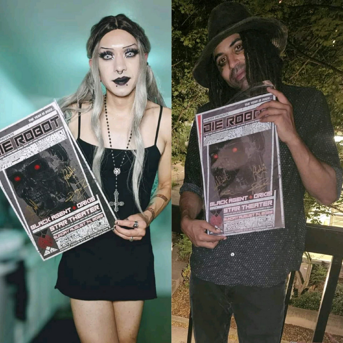 Die Robot Anniversary Show Poster (signed) | Die Robot