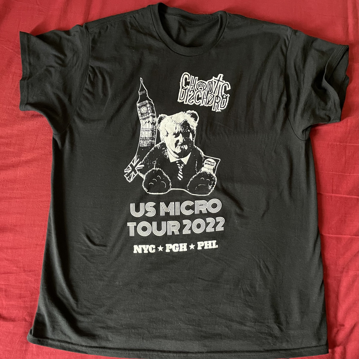 US Micro Tour T-Shirt | Chaotic Dischord