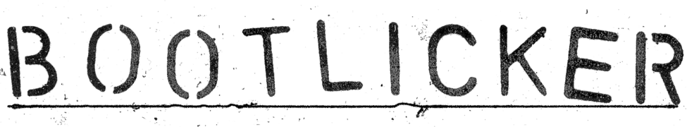 Bootlicker LP | Bootlicker