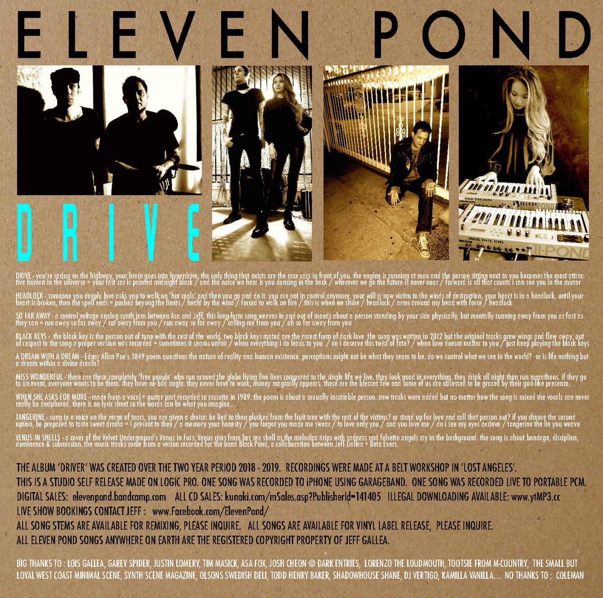 eleven pond ~ DRIVE (2019) | Eleven Pond