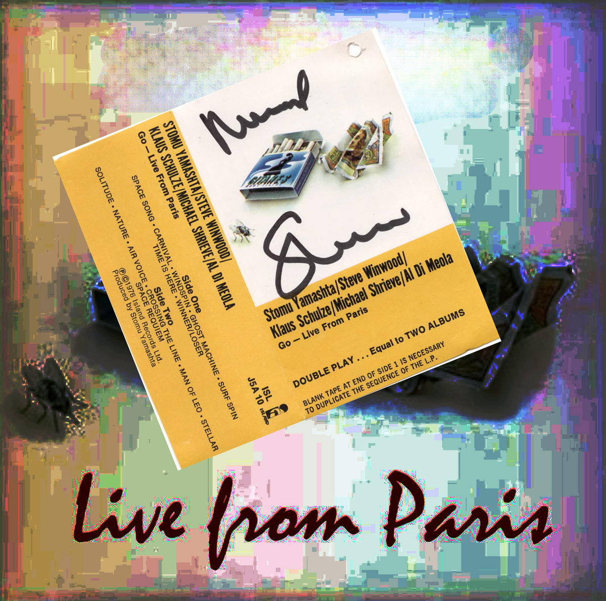 GO - Live In Paris Cassette autographed by Michael with Bonus Download ...