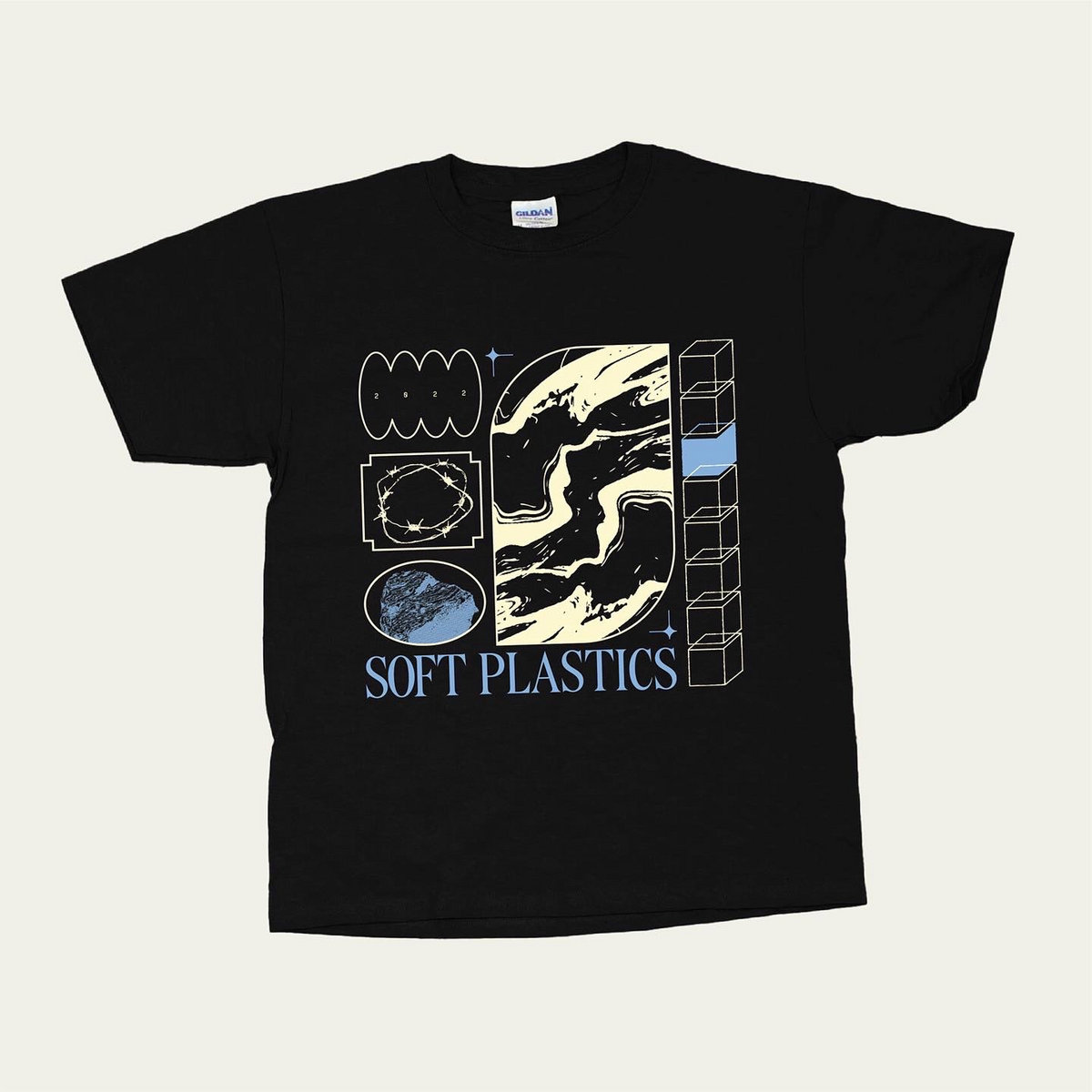 Soft Plastics 2022 Black Tee | Soft Plastics
