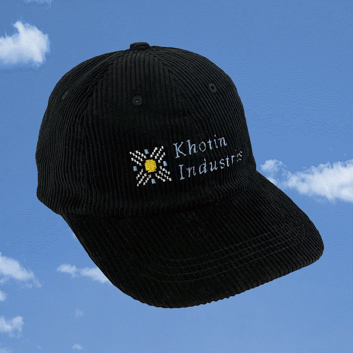 Khotin Industries Black Corduroy Hat | Khotin Industries
