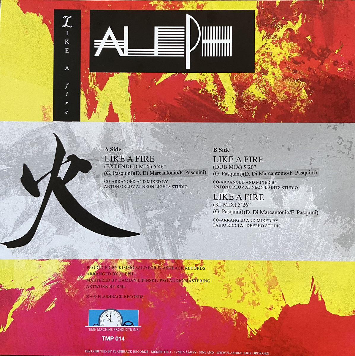 Like A Fire by Aleph Album | Aleph | Dave Rodgers Music