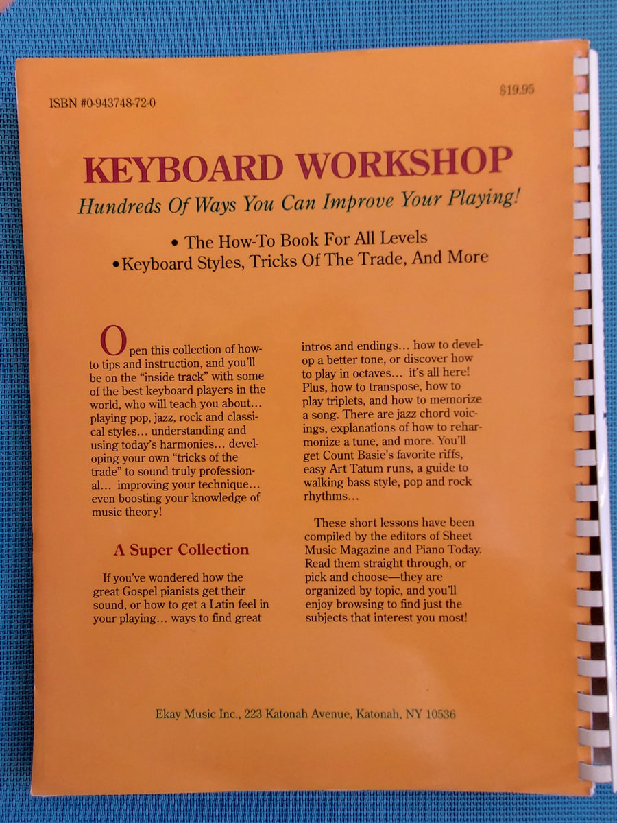 Keyboard Workshop -Hundreds of Ways You Can Improve | Willie Griffin