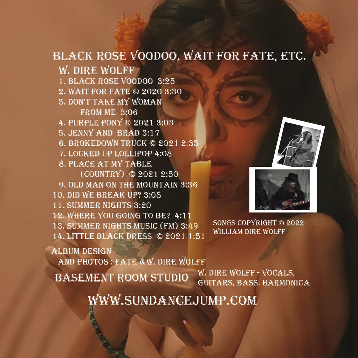 Black Rose Voodoo | W Dire Wolff