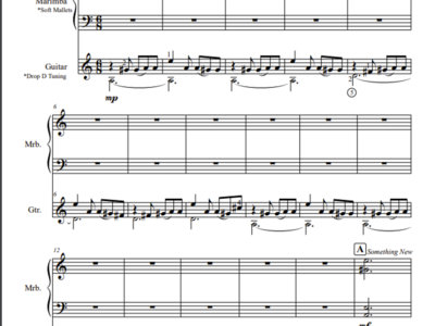 The Path Score (digital sheet music) | Tristen Bishop