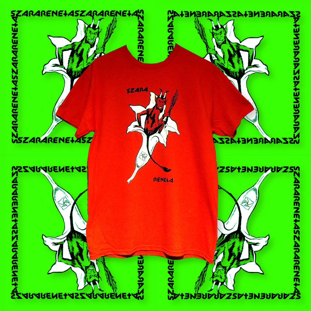 Cheeky Devil T-Shirt | Szara Reneta