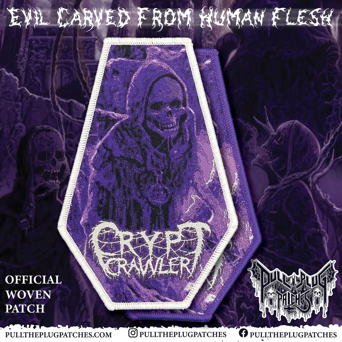 Future Usurper Woven Patch | Crypt Crawler