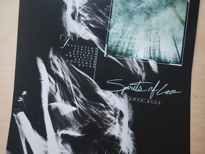 "Gossamer Blue" Album Poster, 11x13" Print | Spirits of Leo