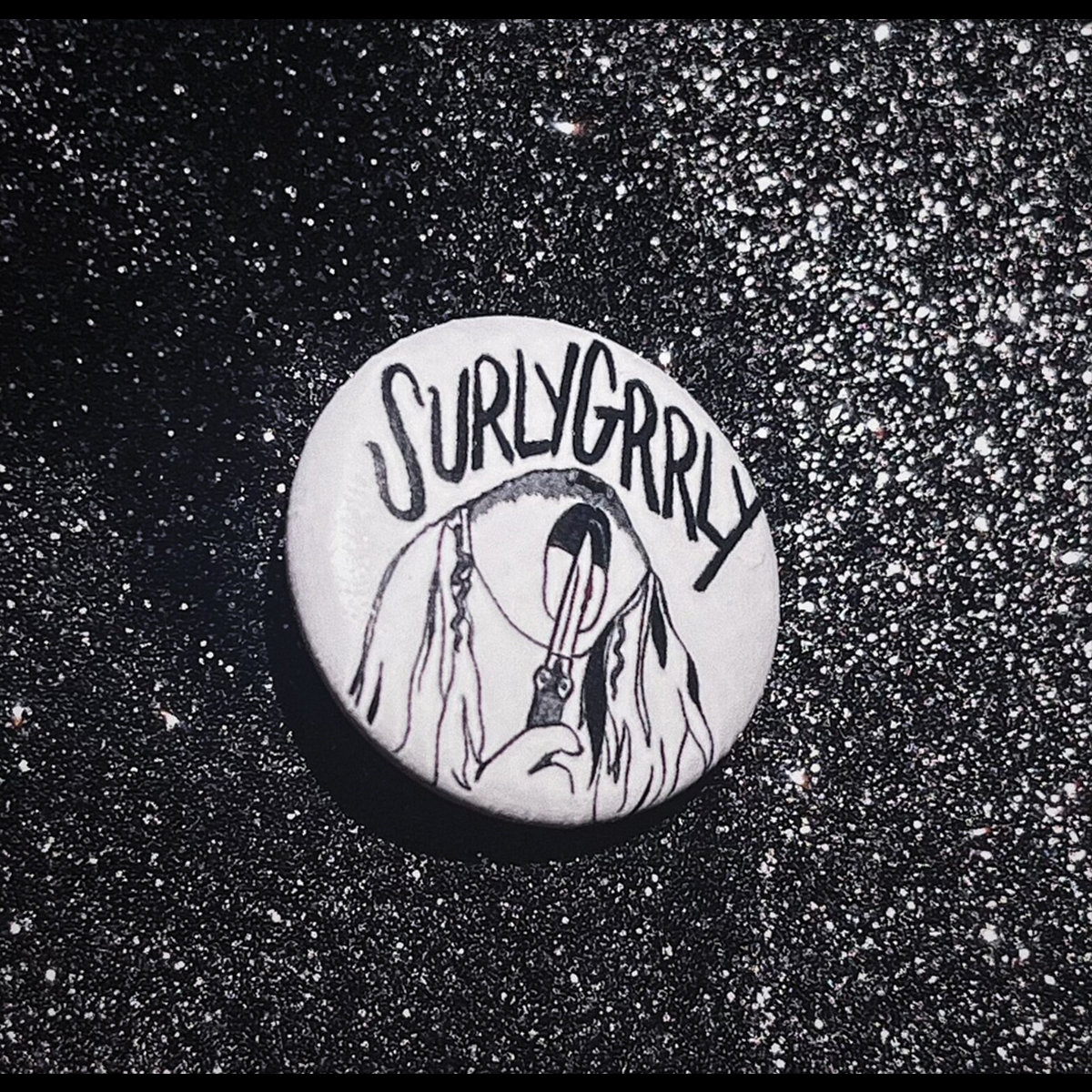 Surly Grrly Pin | SURLY GRRLY