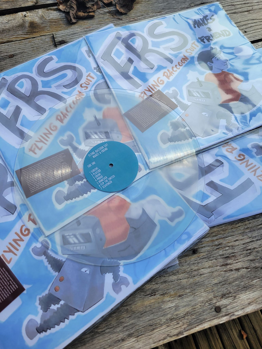 Flying Raccoon Suit Makes a Friend | Flying Raccoon Suit