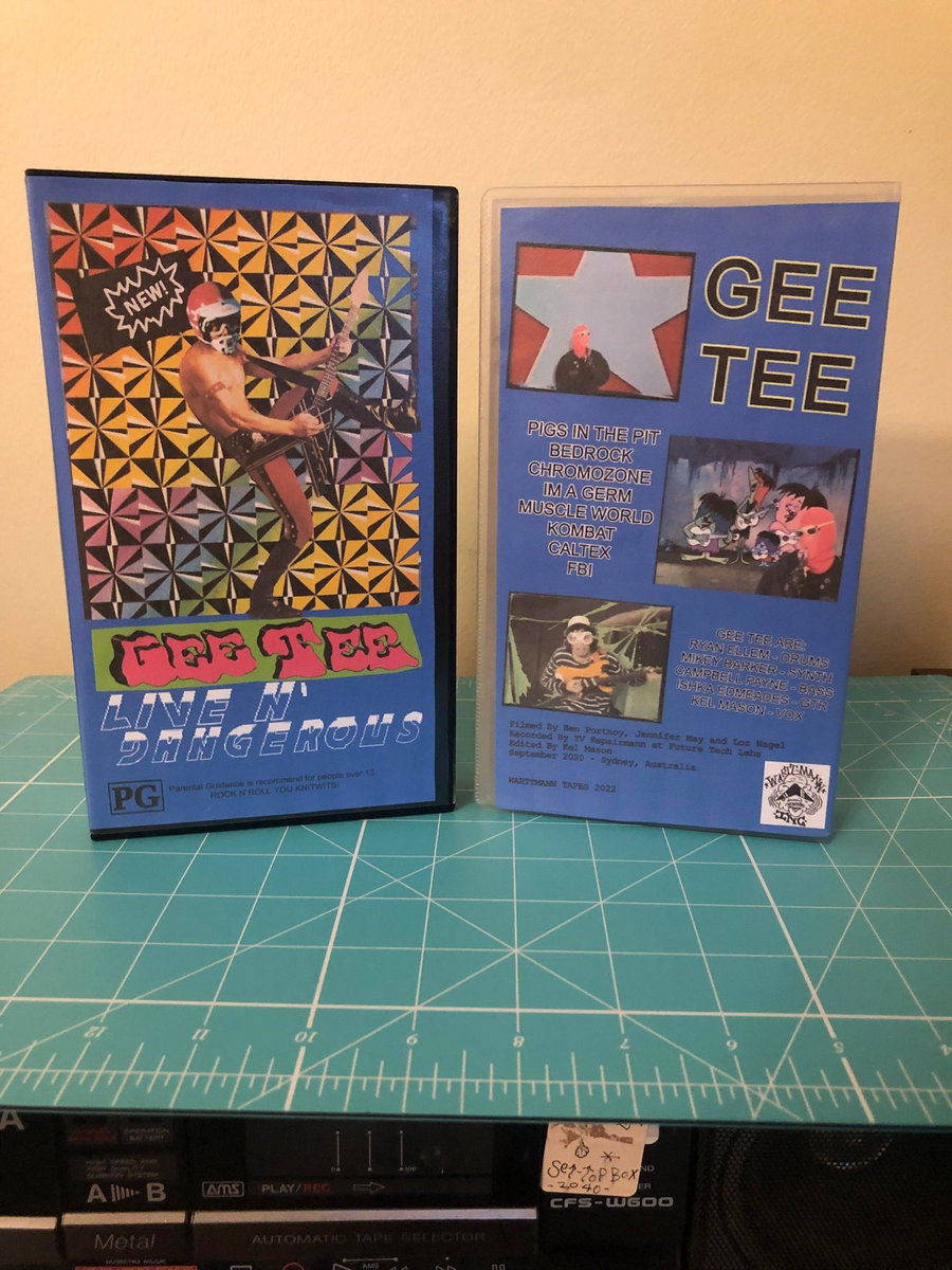 LIVE N DANGEROUS VHS PAL TAPE | Warttmann Inc.