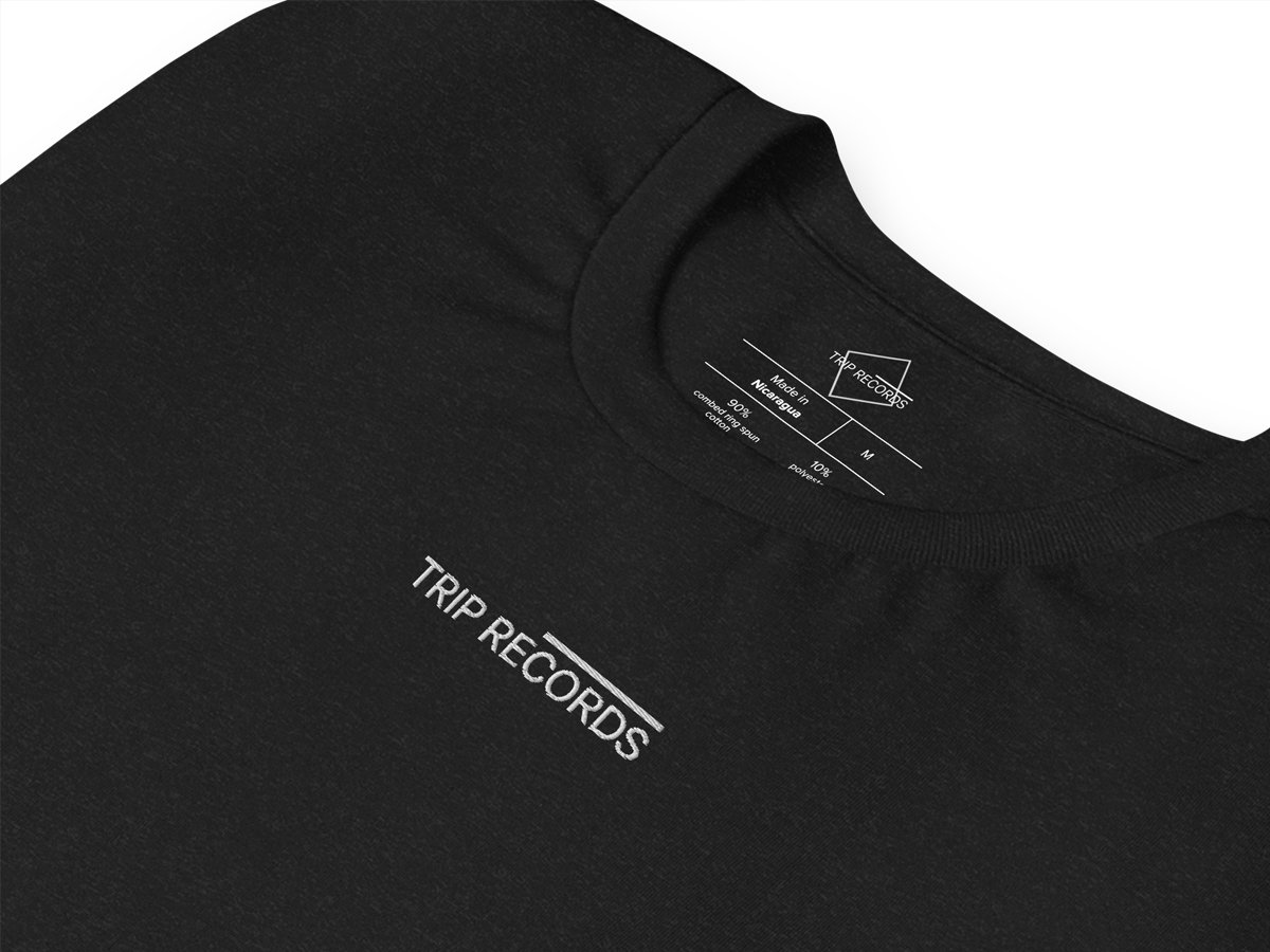 Trip Records T-Shirt Black | Trip Records