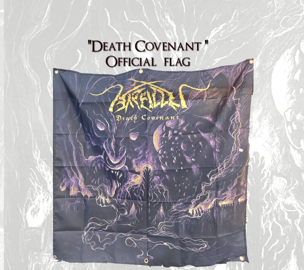 Death Covenant official album flag | Arallu