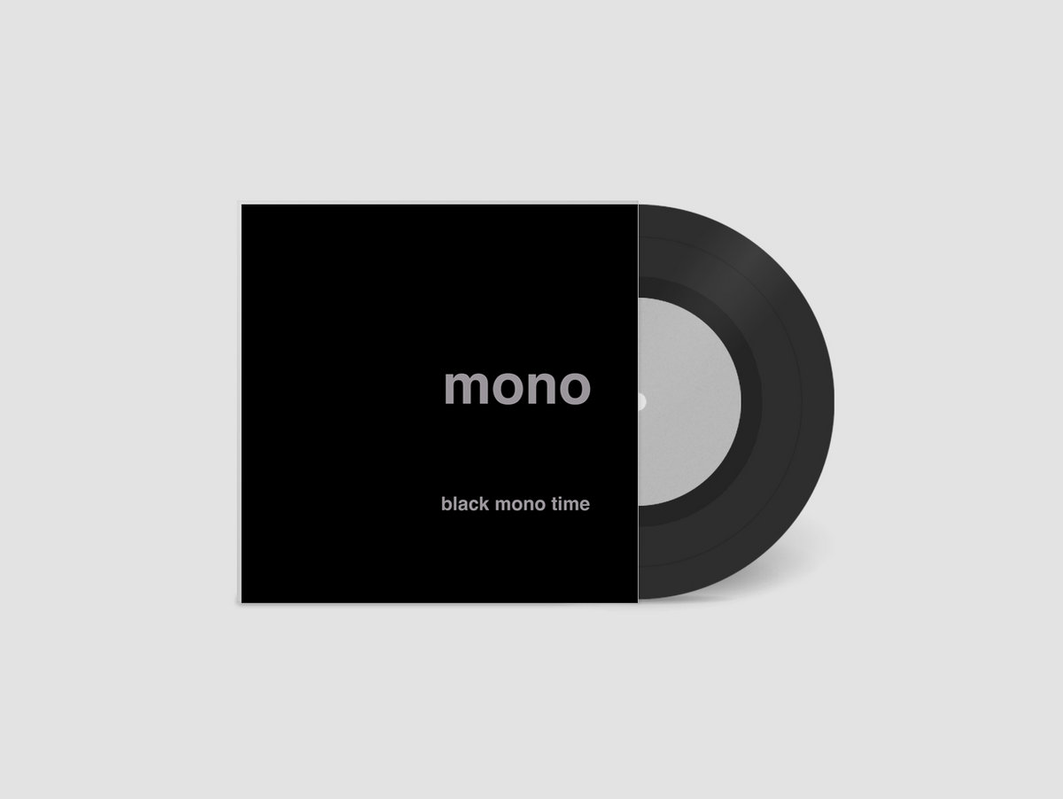 black mono time | Speedking