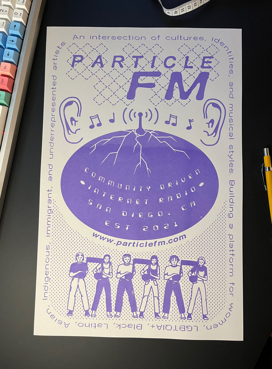 Particle FM Poster | Particle FM