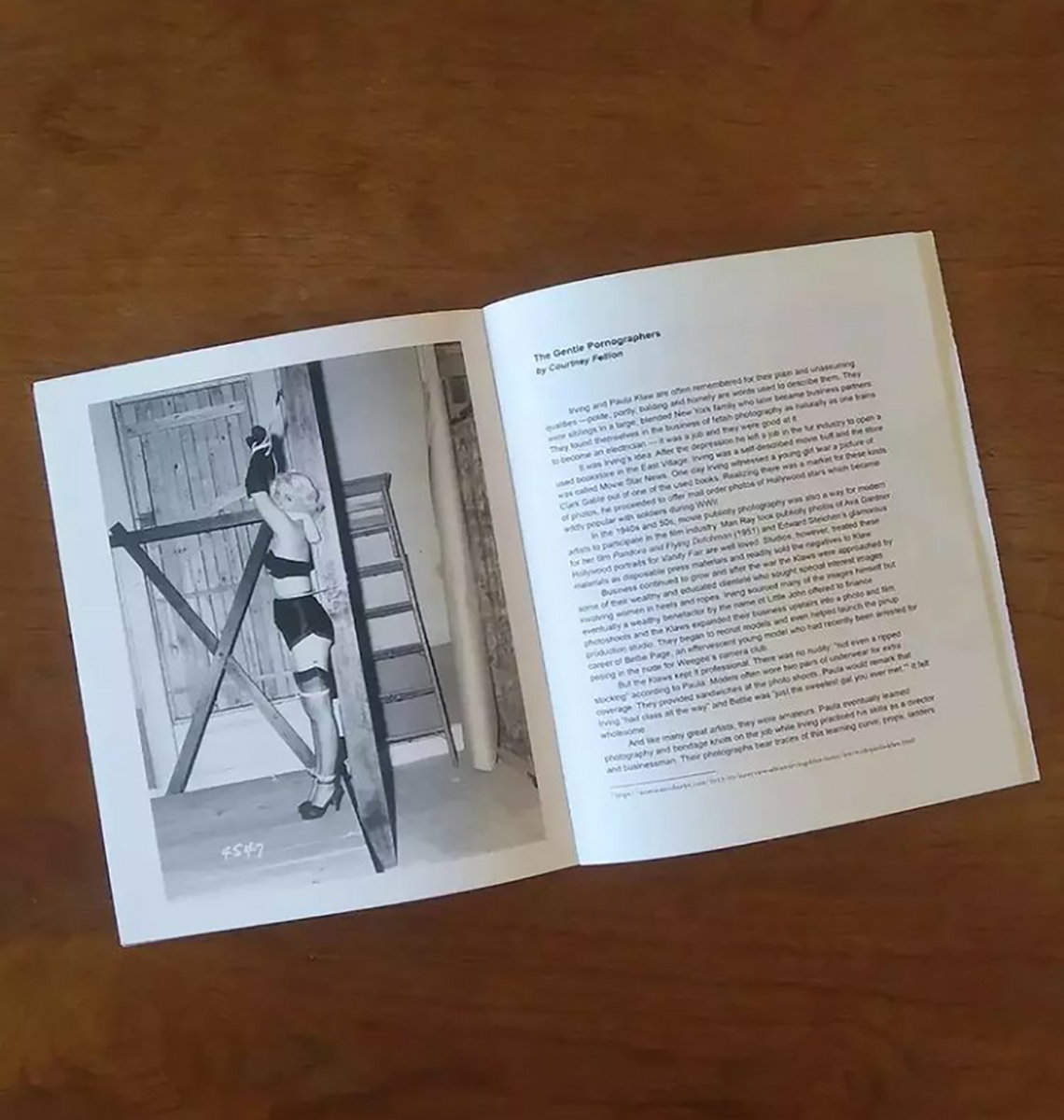 Paula & Irving Klaw: vintage prints - ZINE | PHYSICAL