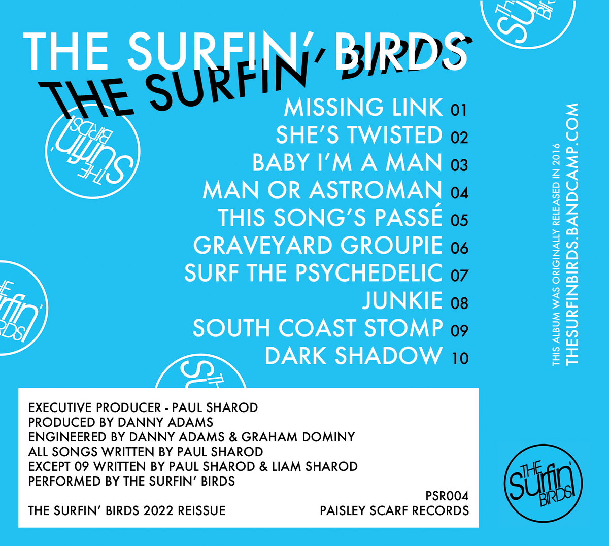 The Surfin' Birds LP | The Surfin' Birds
