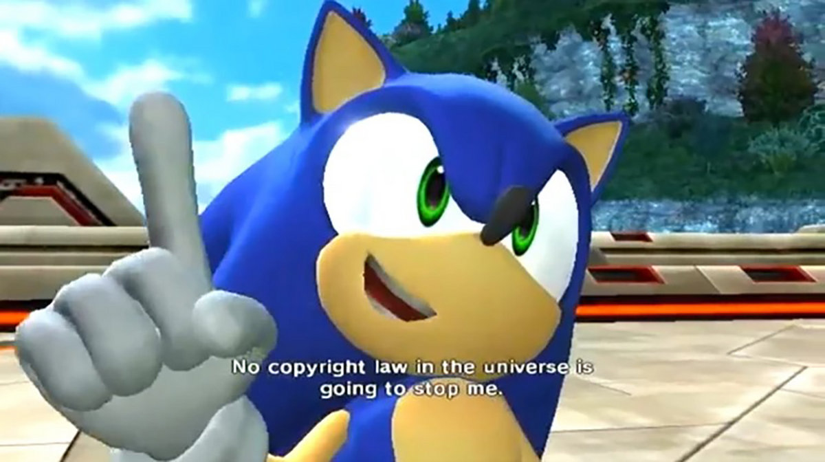 klonoa x sonic riso poster | full body 2