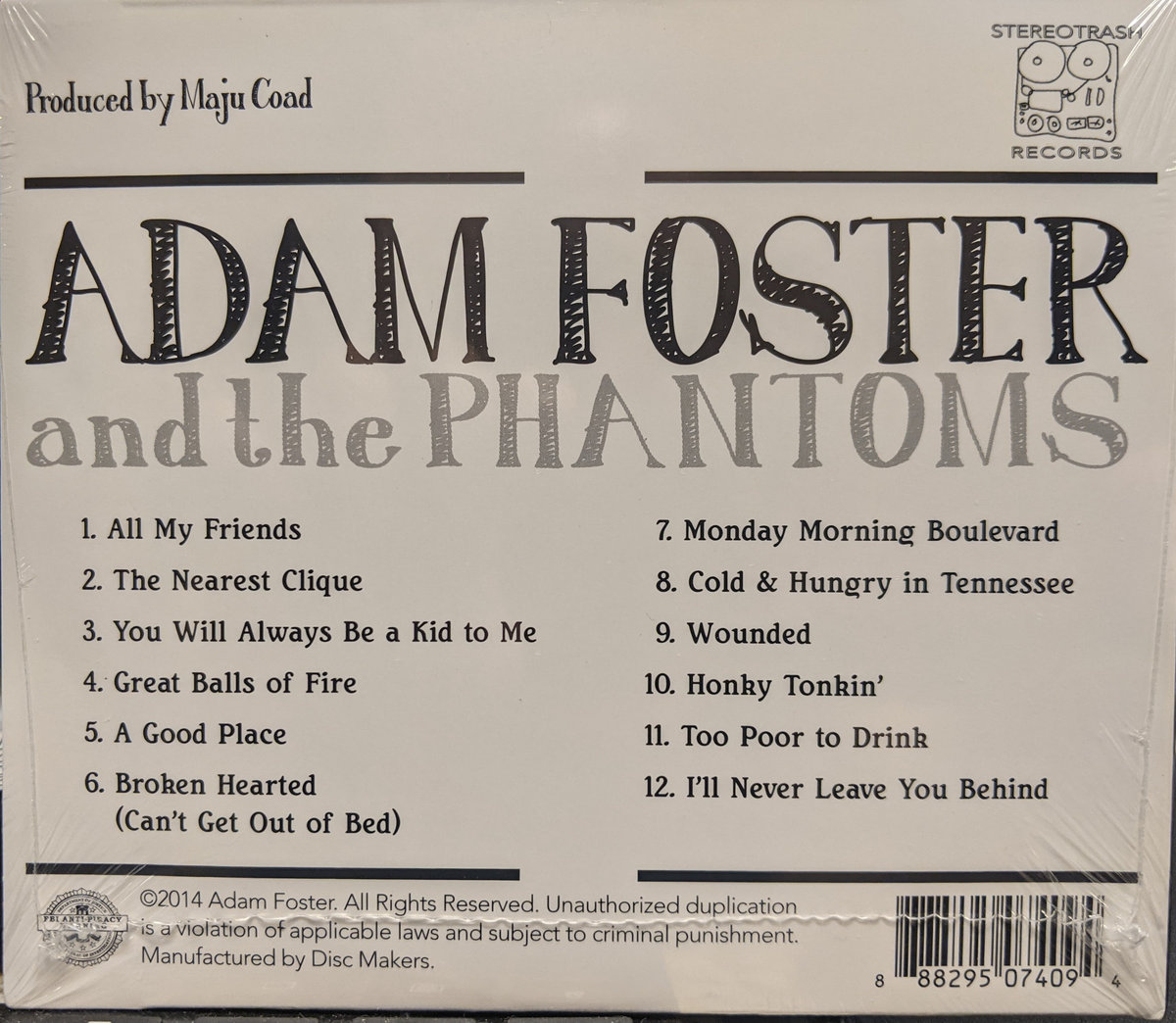 Adam Foster and the Phantoms | Adam Foster
