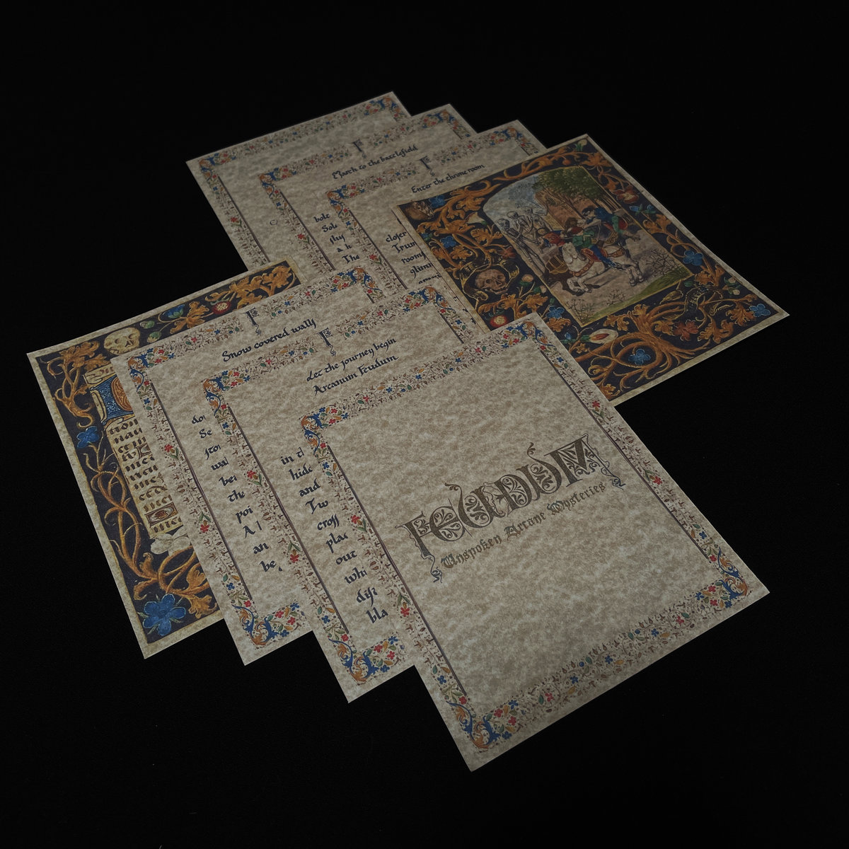 Feudum Unspoken Arcane Mysteries "Medieval Wooden Boxset Edition ...