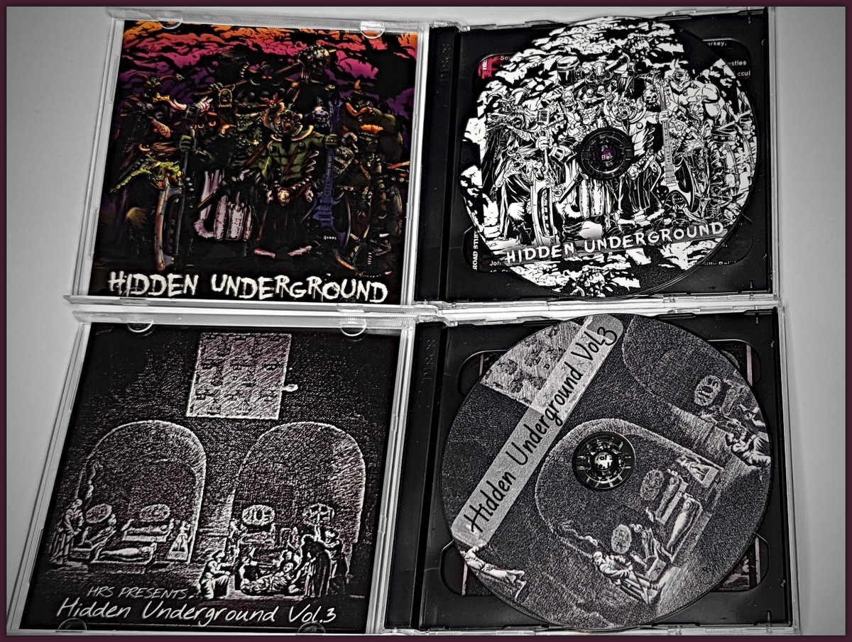 Hidden Underground 4 CD Bundle - 4 Disc Set (vol. 1 through 4), with ...