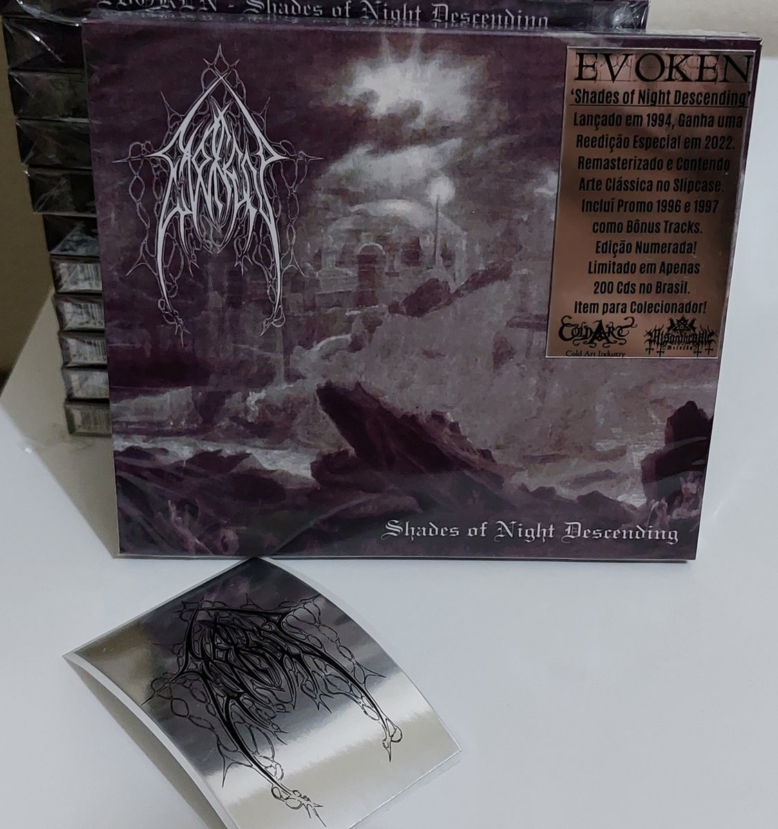 CD - Evoken - Shades of Night Descending | Cold Art Industry 2.0