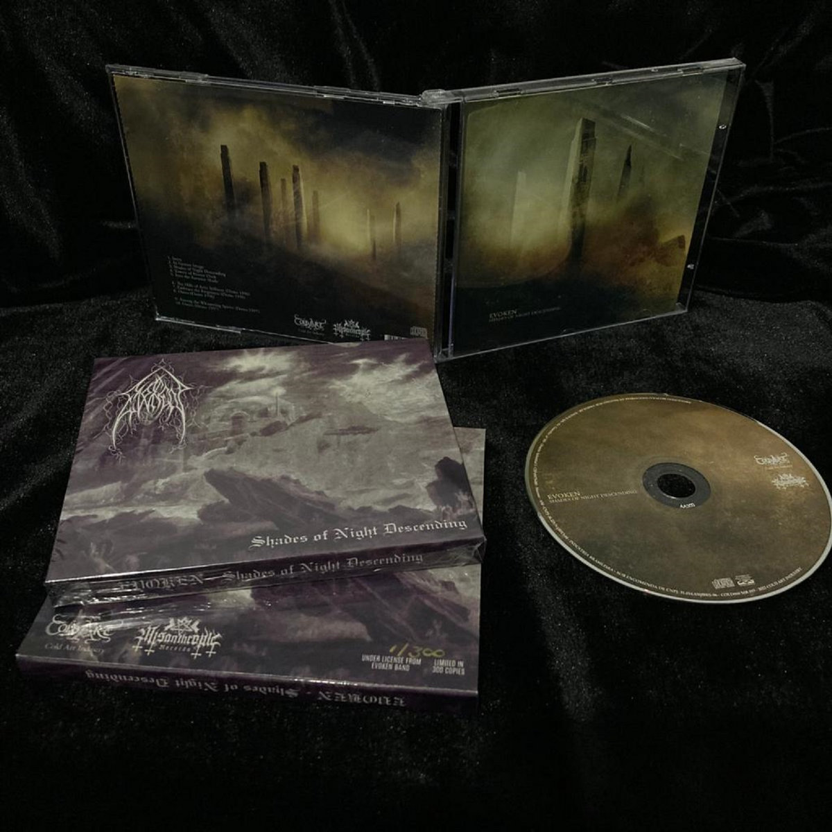 CD - Evoken - Shades of Night Descending | Cold Art Industry 2.0