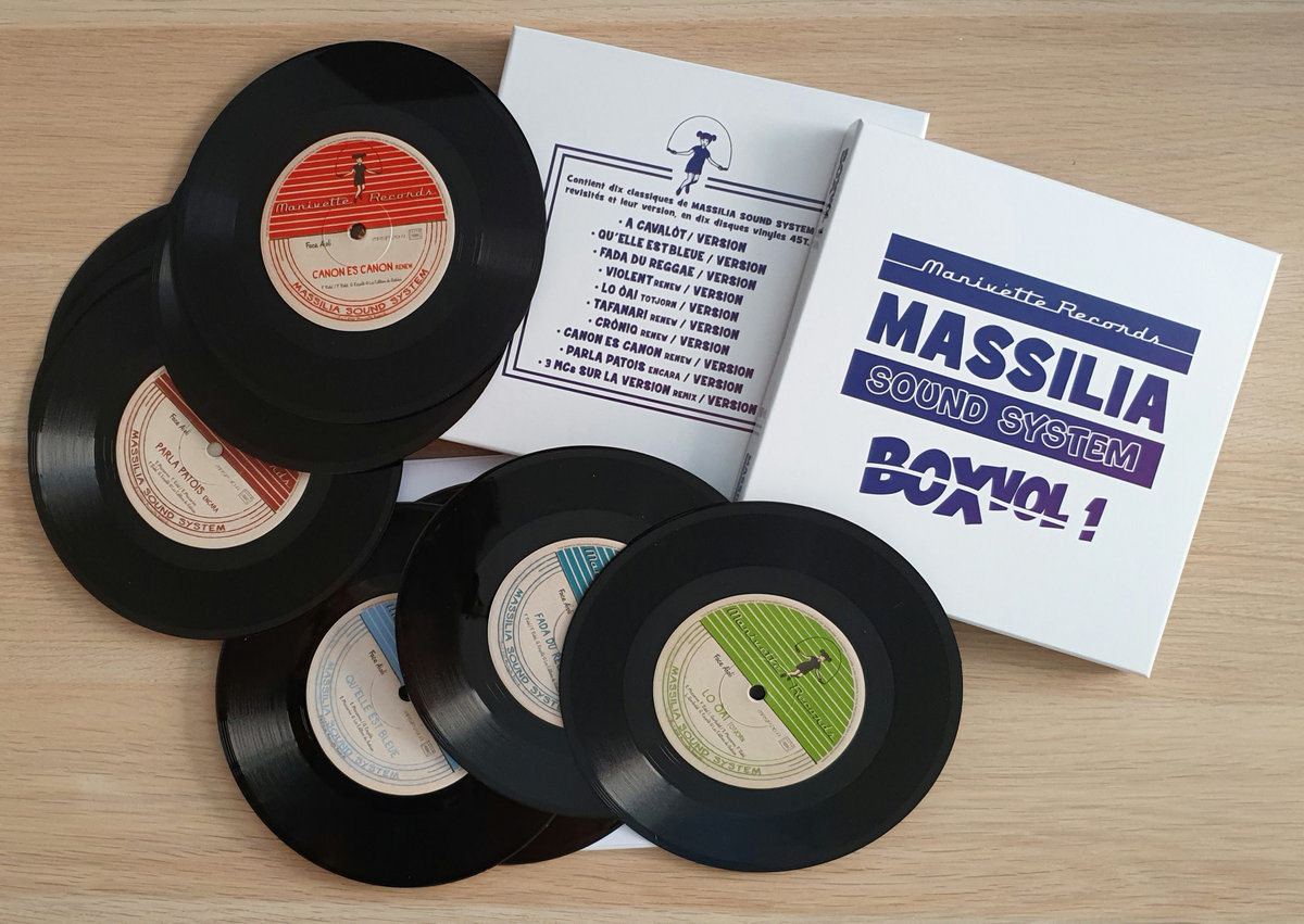 "BOX Vol.1" Coffret 10 vinyles 45T / Vinyl Box Set (7inch) | Massilia ...