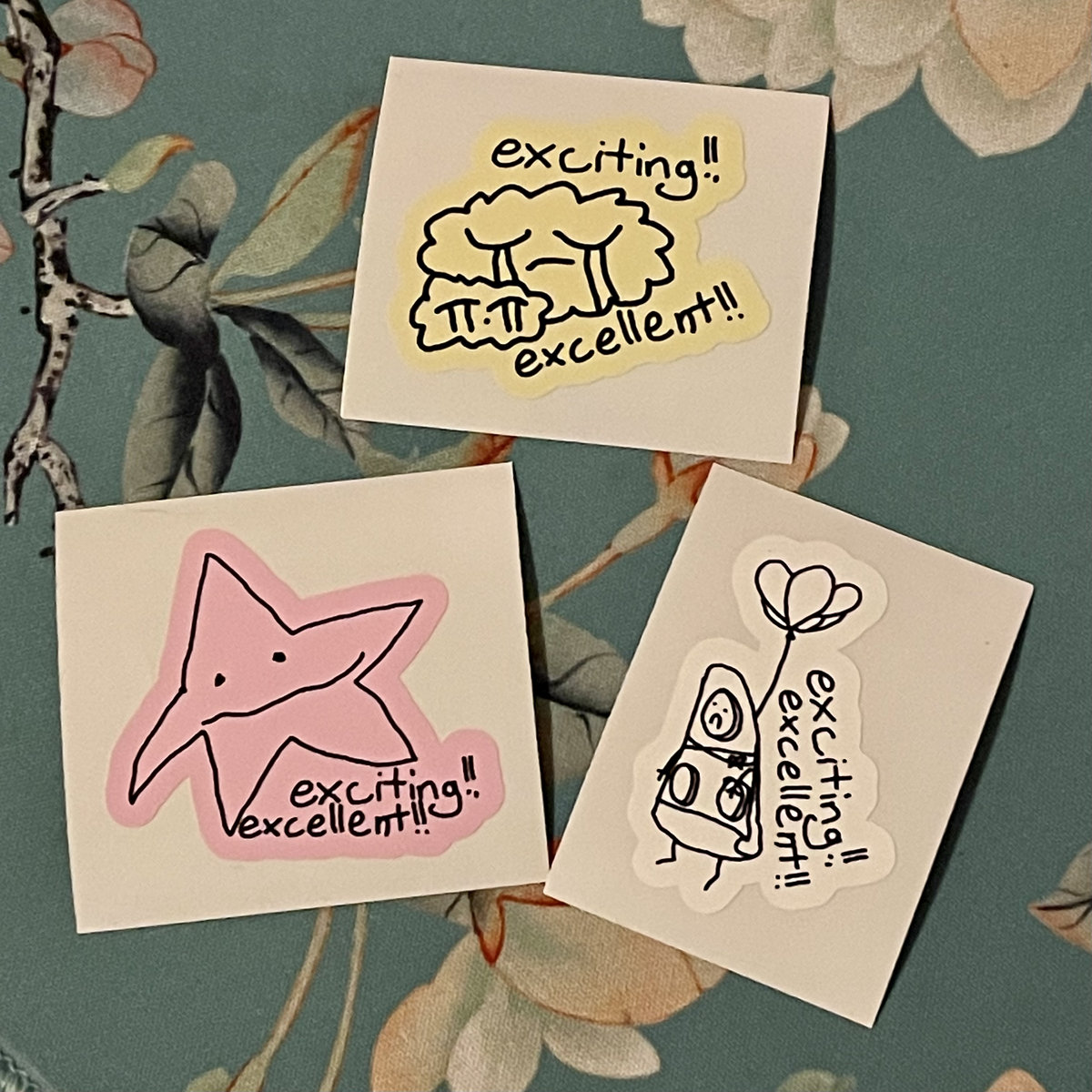 tysm!!!!!! poster print 11" x 17" (INCLUDES STICKER SET) | exciting ...