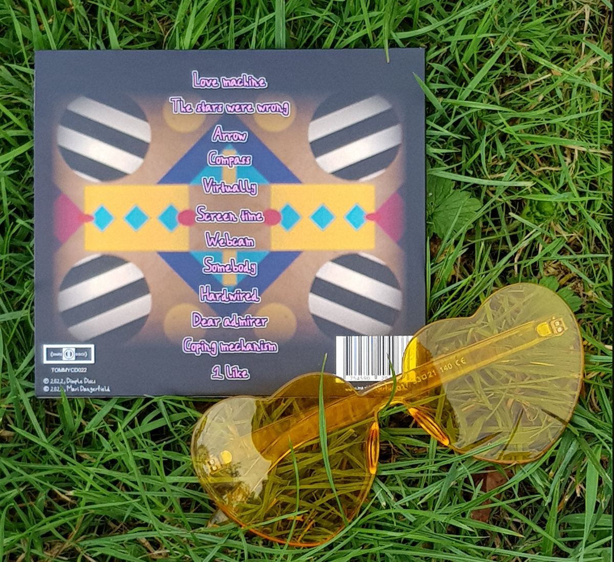 Limited Edition Compact Disc + Sticker Pack (Bundle) | Mari Dangerfield