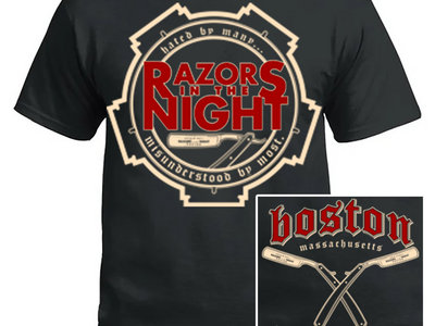 NEW!!! 2023 Boston Hooligan shirt | Razors in the Night