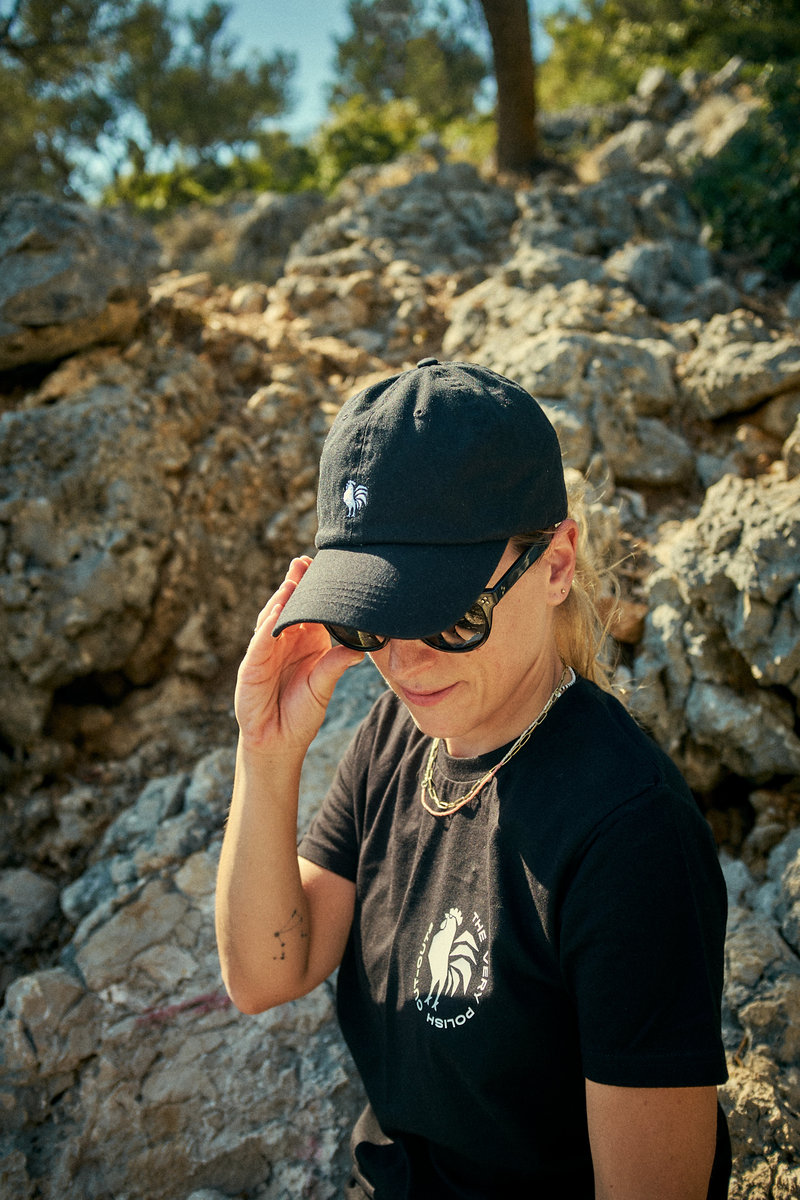 THE VERY POLISH CUT OUTS B/W CLASSIC CAP (UNISEX) | The Very Polish Cut ...