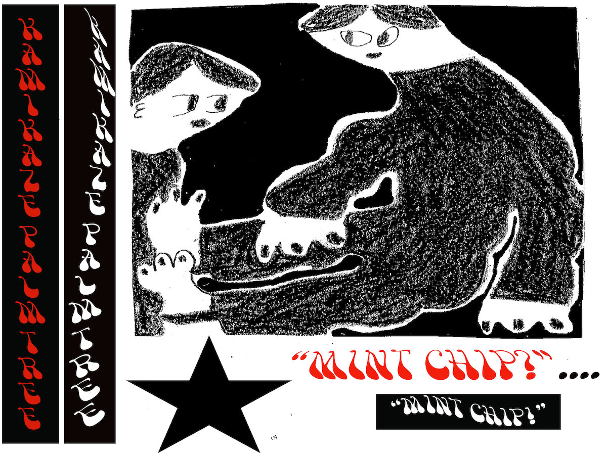 Mint Chip T-Shirt | Kamikaze Palm Tree