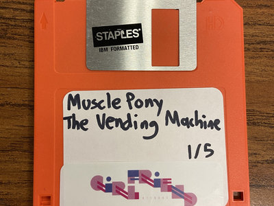 Muscle Pony - The Vending Machine 3.5" Diskette Floppy Disk ...