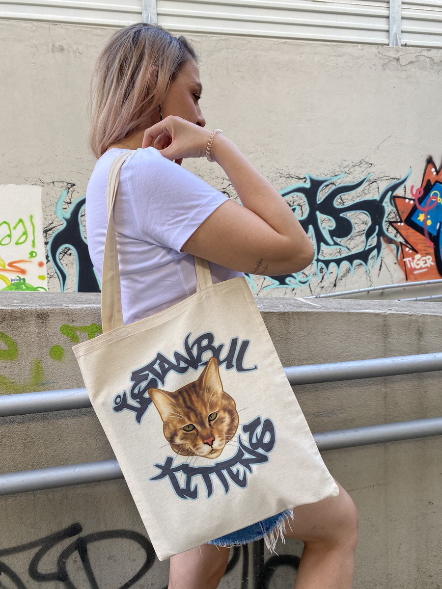 Tünel Kedisi Shopper | istanbul_kittens