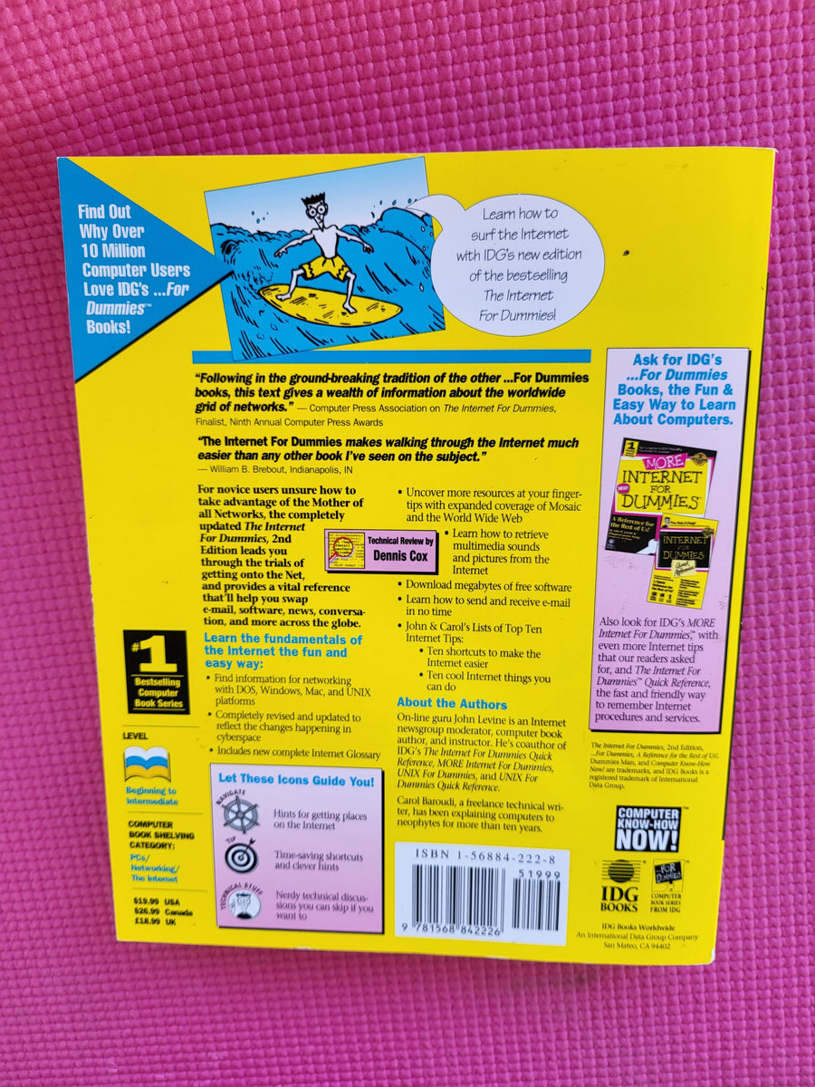 The Internet For Dummies - 2nd Edition | Willie Griffin