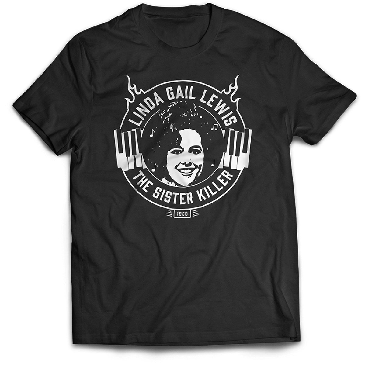 Linda Gail Lewis - "The Sister Killer" Tee-shirt | Danny B. Harvey