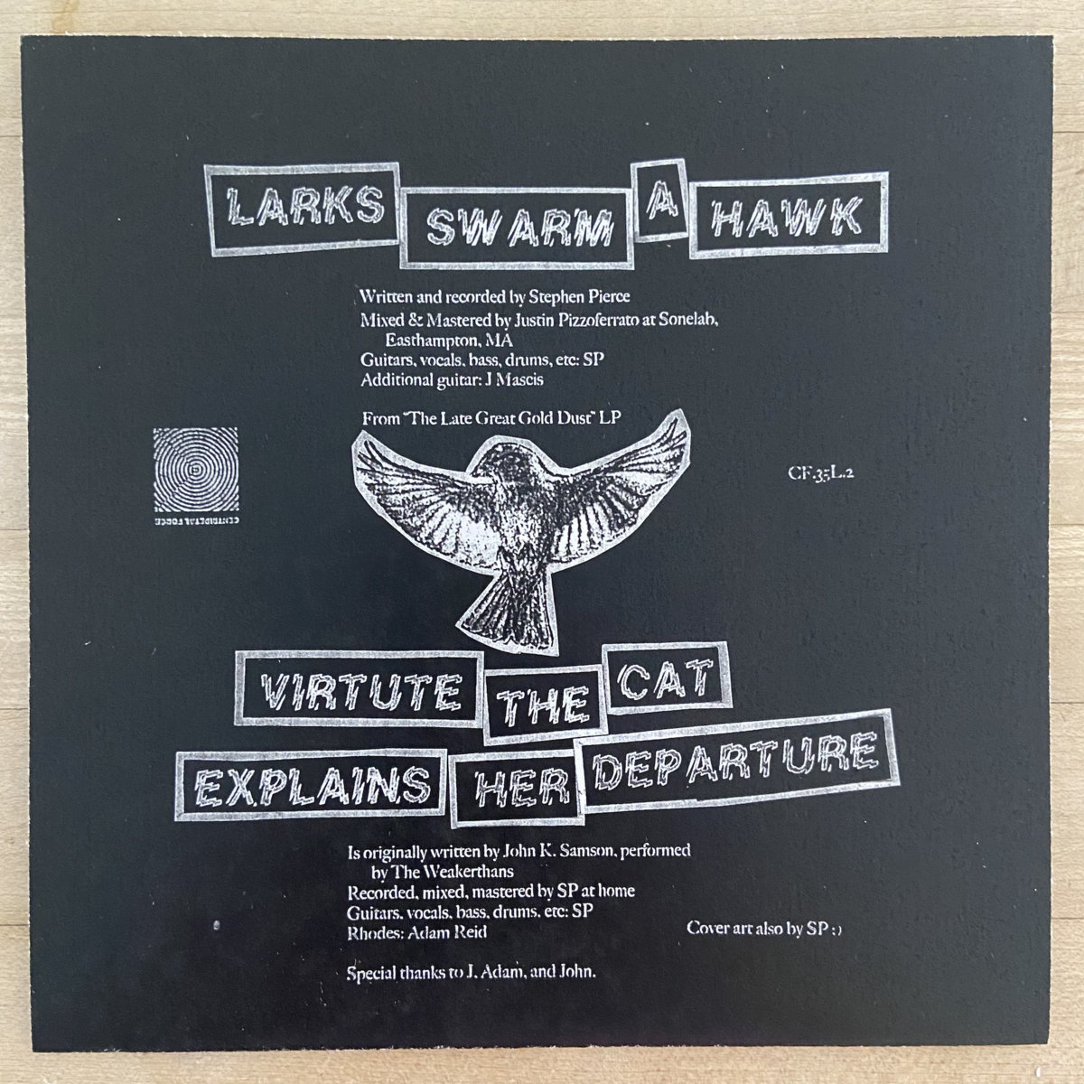 Larks Swarm A Hawk (single) | Gold Dust