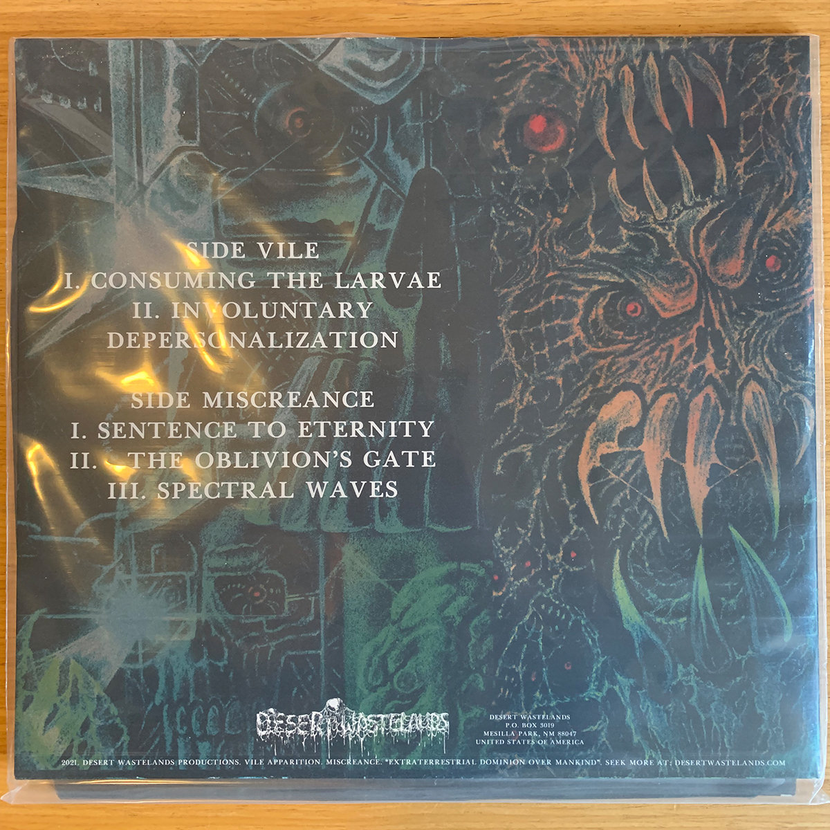 VILE APPARITION/MISCREANCE | VILE APPARITION