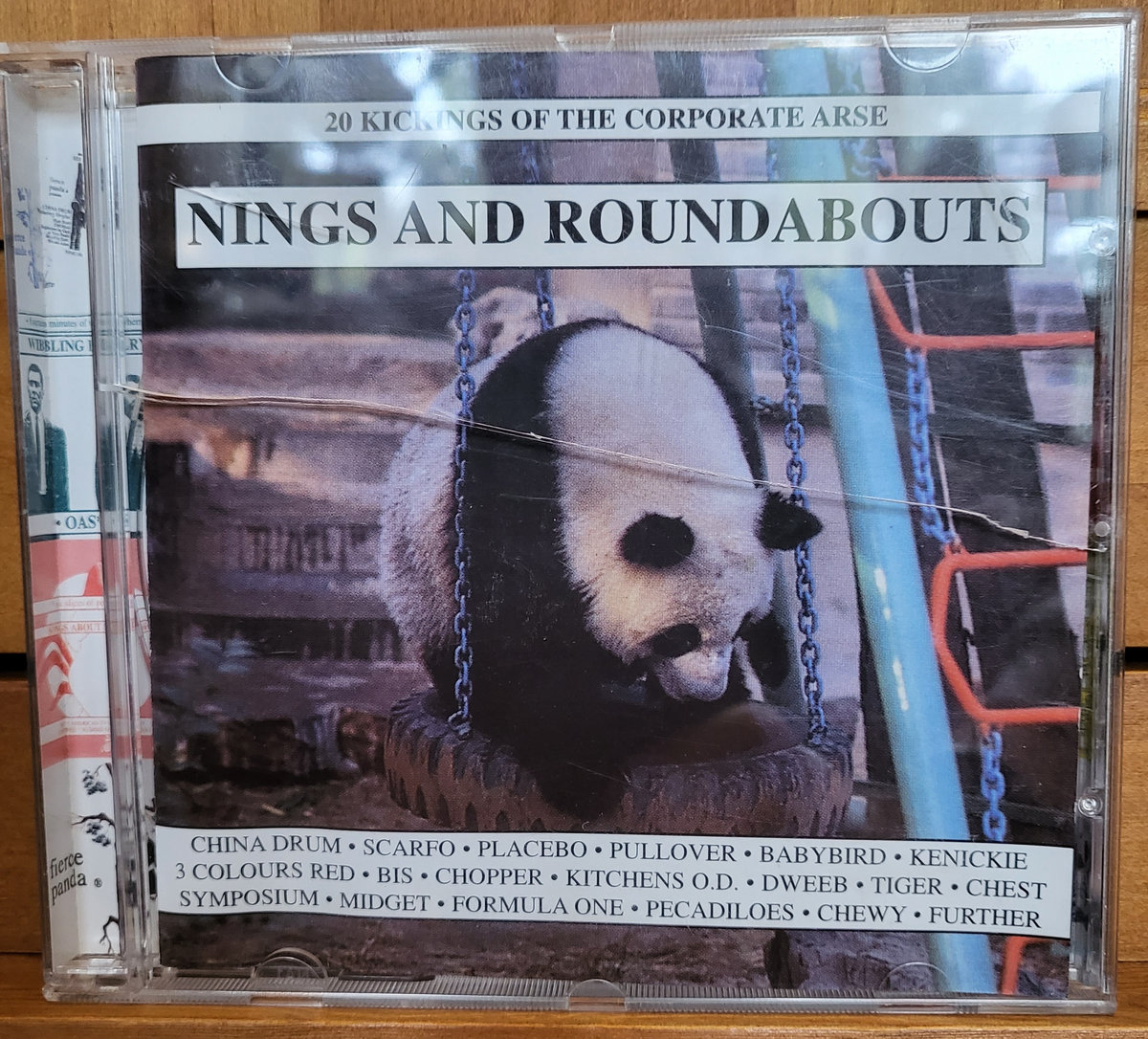 MANS TIGHT VEST on FIERCE PANDA LP | stephen jones