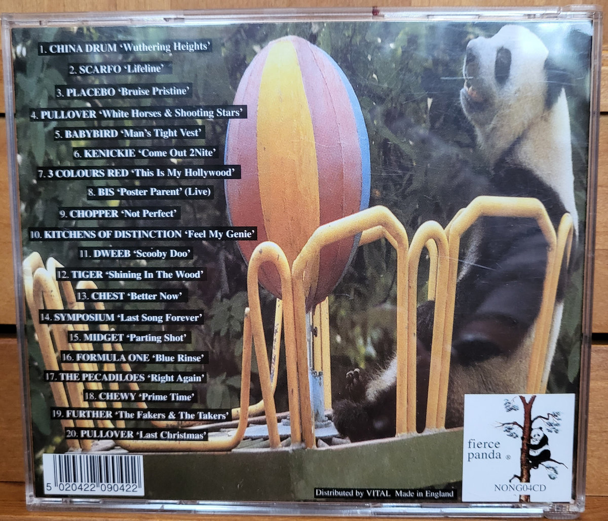 MANS TIGHT VEST on FIERCE PANDA LP | stephen jones