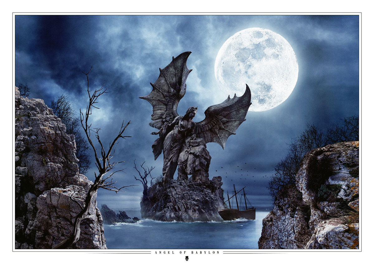 Angel Of Babylon art print | Thomas Ewerhard Artwork