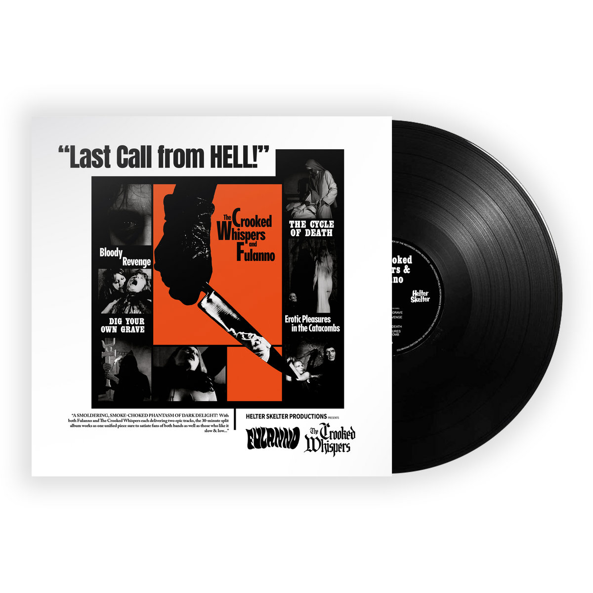 Last Call from Hell | Fulanno / The Crooked Whispers (split album ...