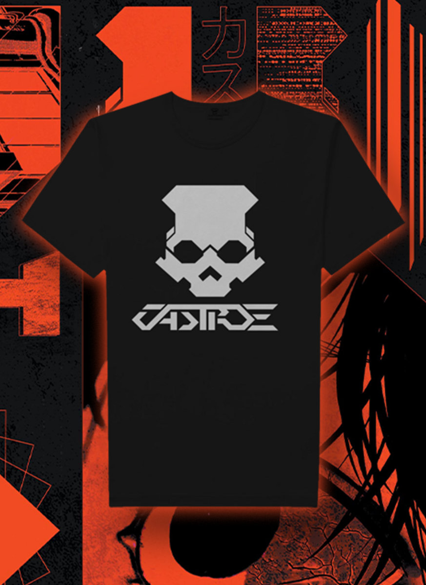 Castroe - Ekoh Skull T-Shirt | Lazerdiscs Records