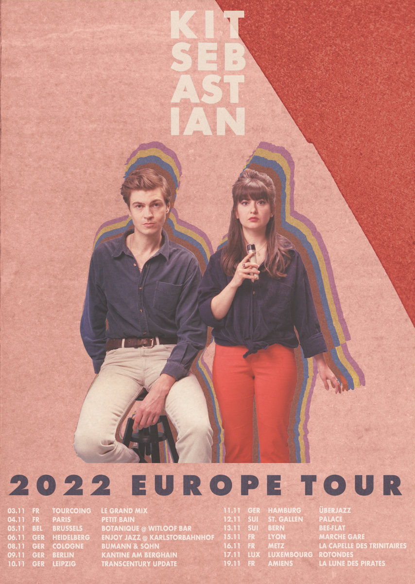 2022 Europe Tour Poster by James Foster - limited edition | Kit Sebastian