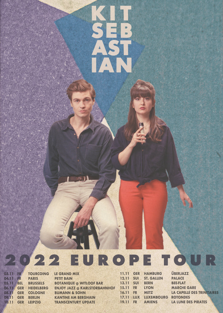 2022 Europe Tour Poster by James Foster - limited edition | Kit Sebastian