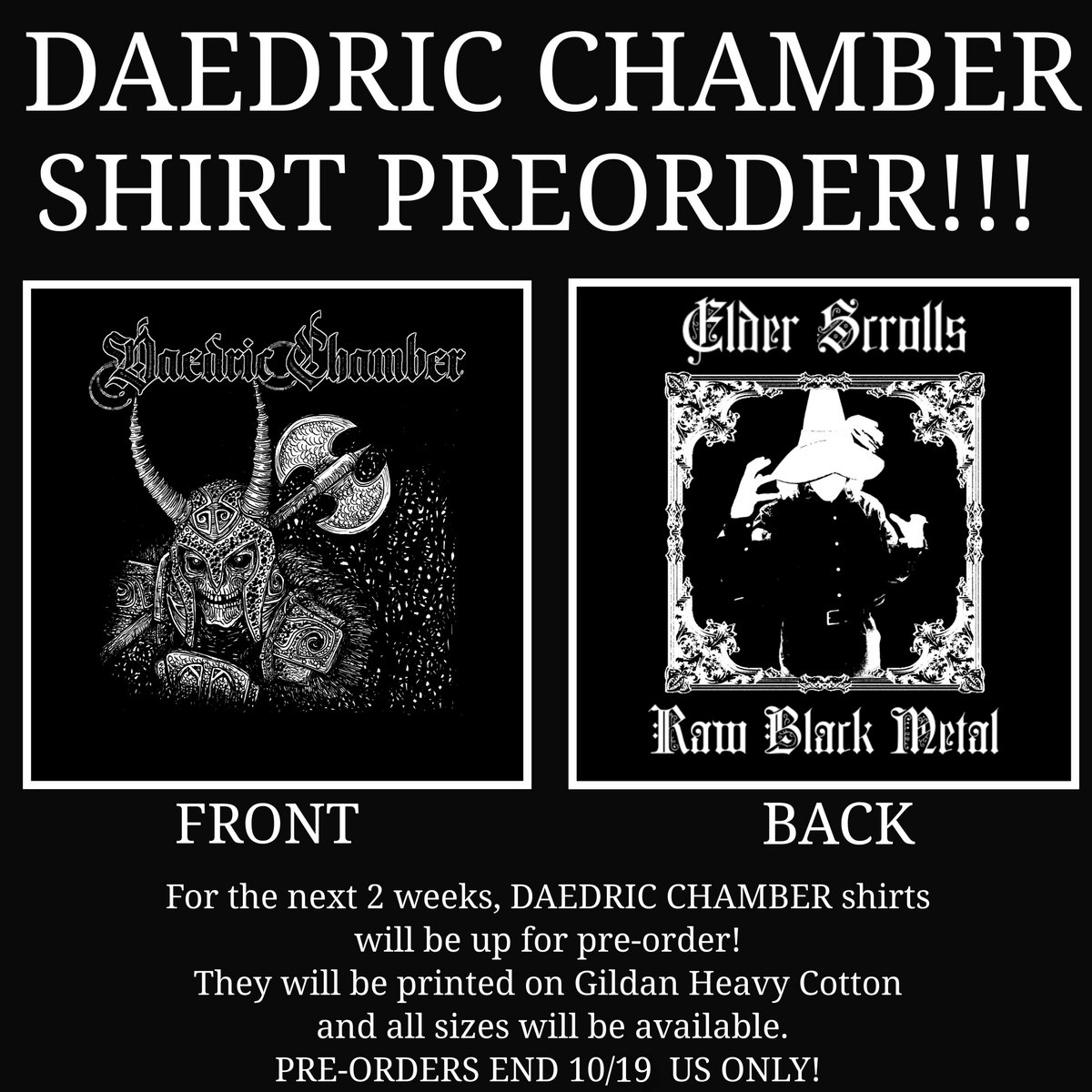 "ROTG" Shirt (PRE-ORDER ONLY!) | Daedric Chamber