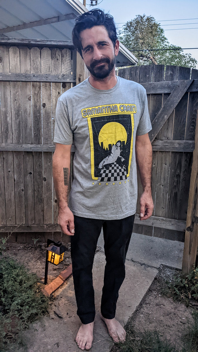 Checker Moon T-shirt | Samantha Crain